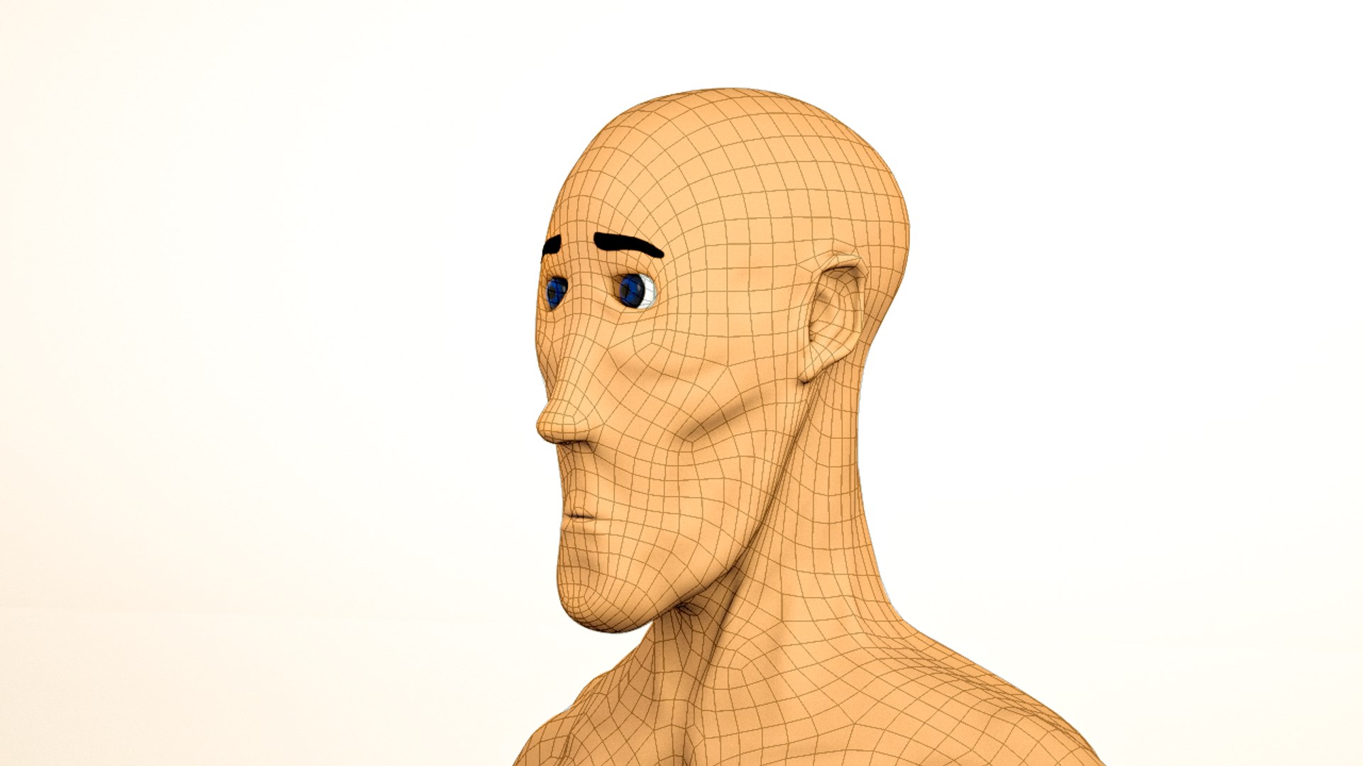 High Poly Character 3D Model - TurboSquid 1755494