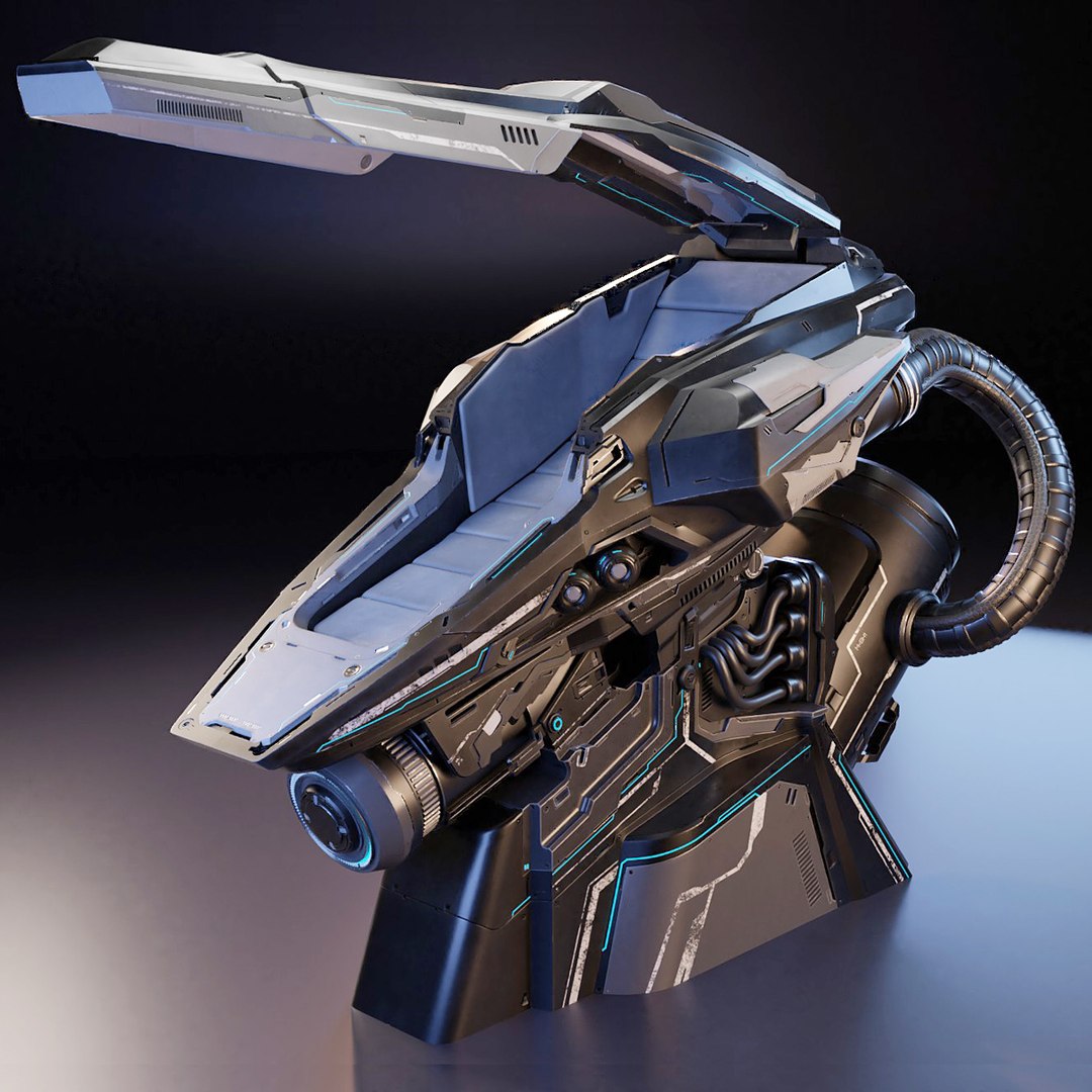 Cryopod Cryo Pod 3D Model - TurboSquid 1656661