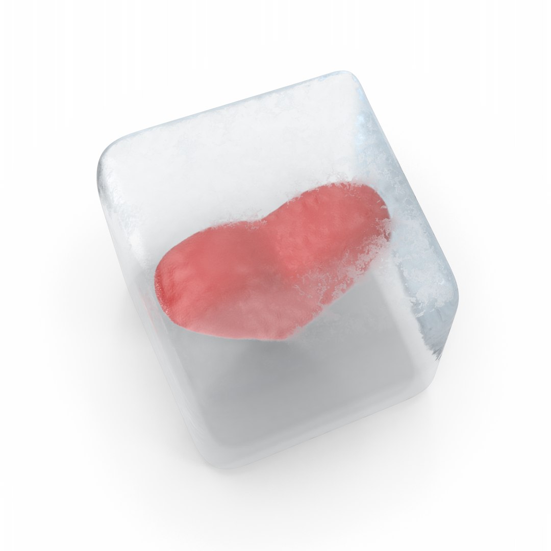 3D Heart In Ice - TurboSquid 2236967