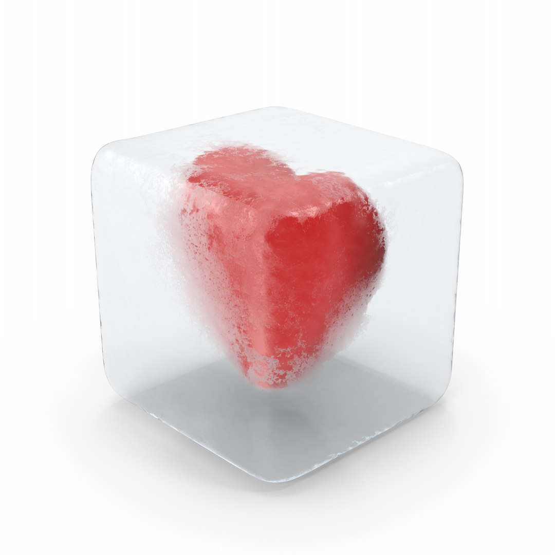 3D Heart In Ice - TurboSquid 2236967