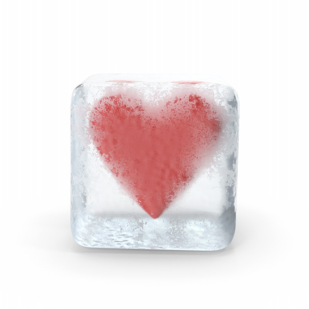 3D Heart In Ice - TurboSquid 2236967