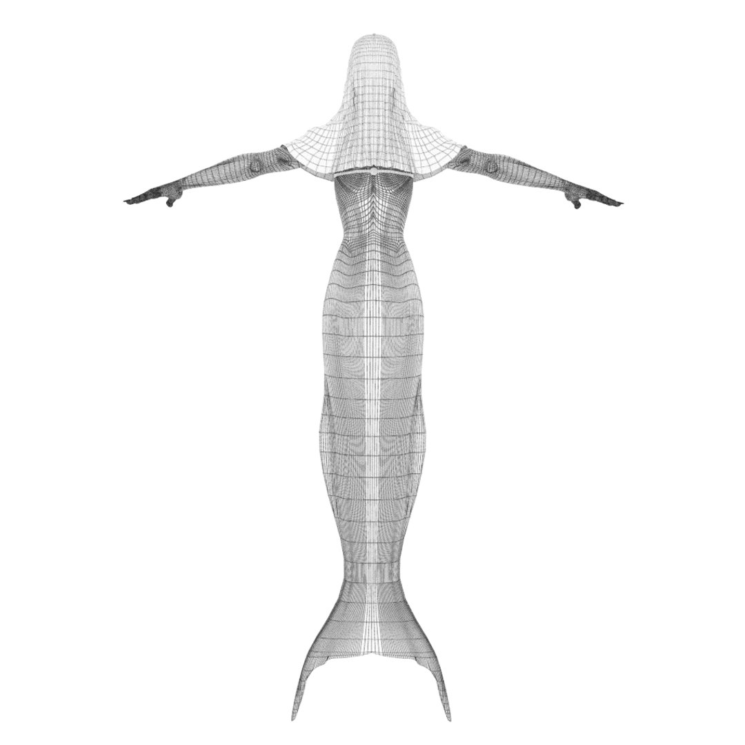 Mermaid 3D Model - TurboSquid 1347252