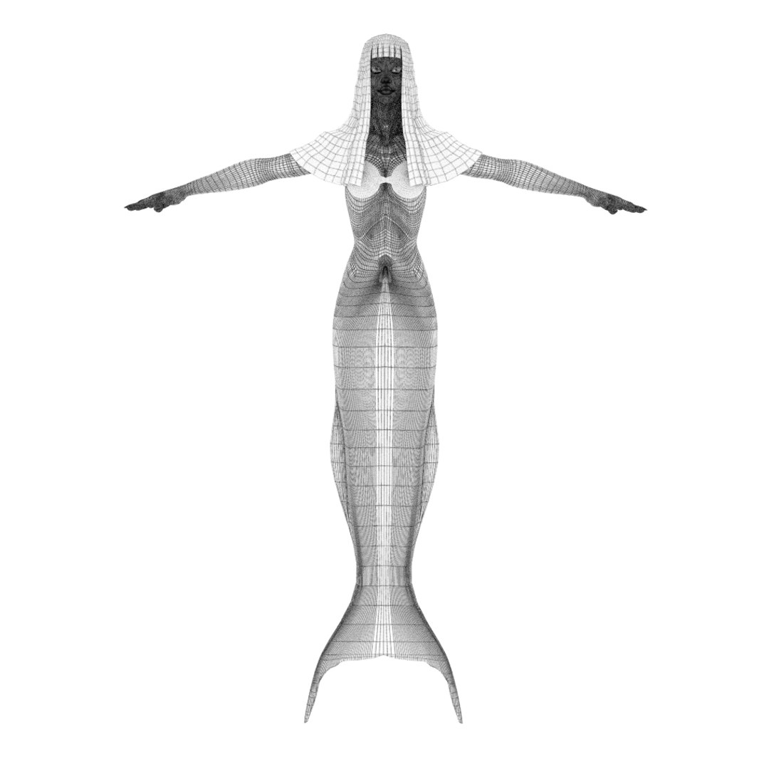 Mermaid 3D Model - TurboSquid 1347252