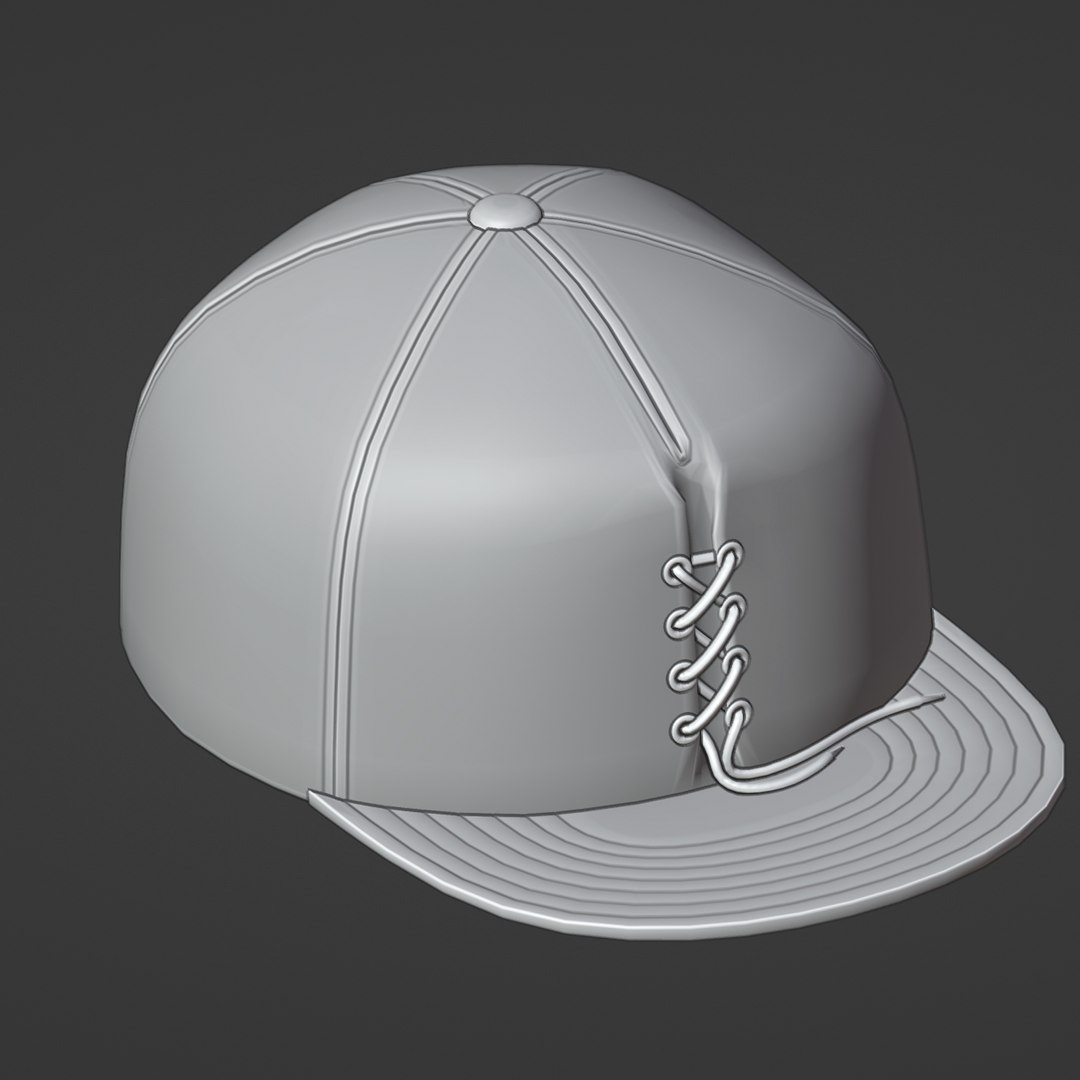 3D Cap Laced Model - TurboSquid 2081251