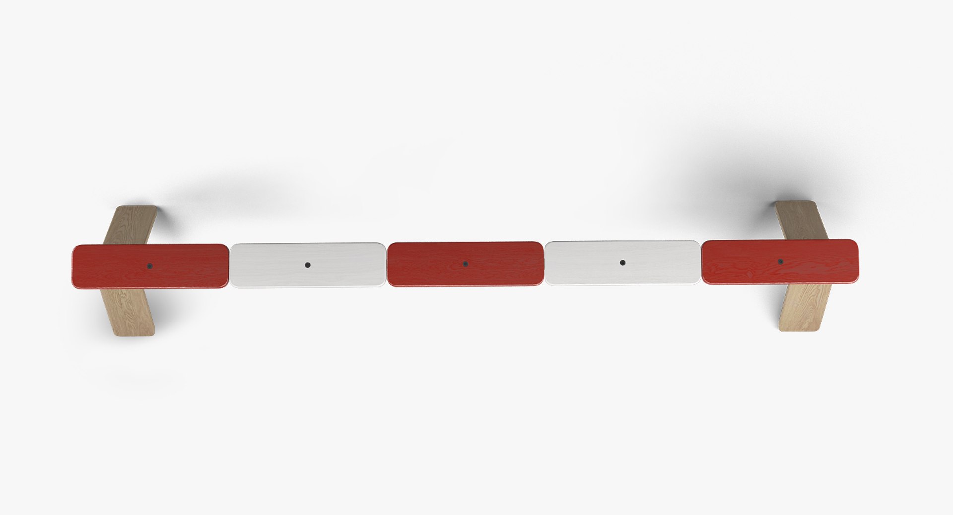 Ikea Balance Bench 3d Model