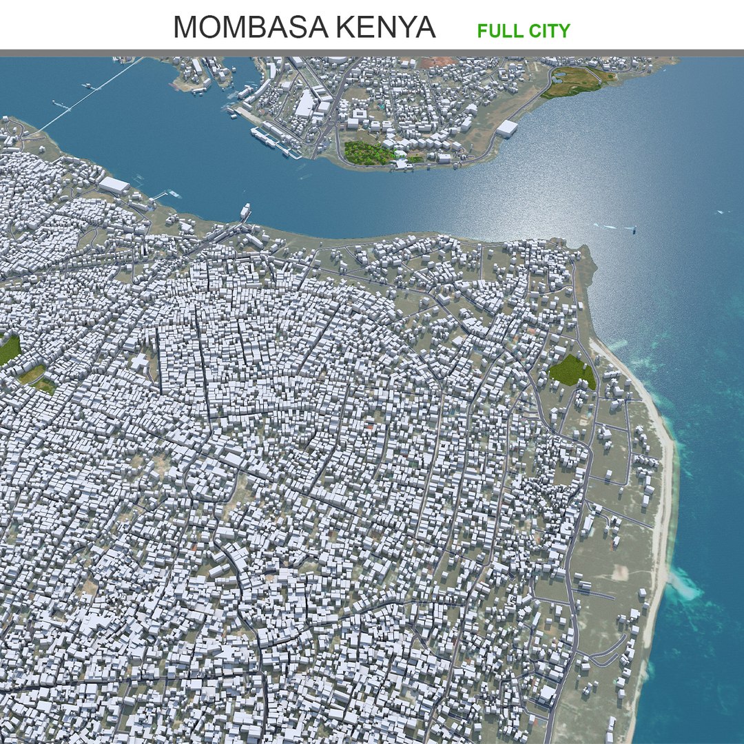 3D Mombasa Kenya Model - TurboSquid 2114059