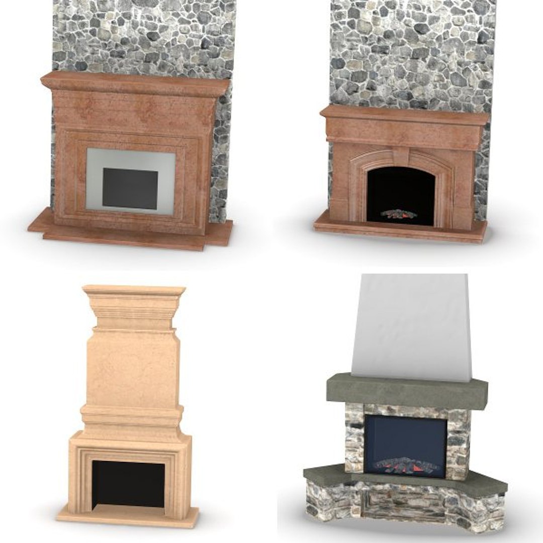 Fireplaces 3ds