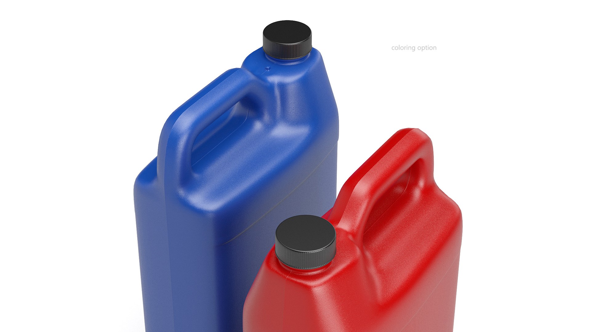 Plastic F-Style Bottle 1 Gallon 3D Model - TurboSquid 2202932