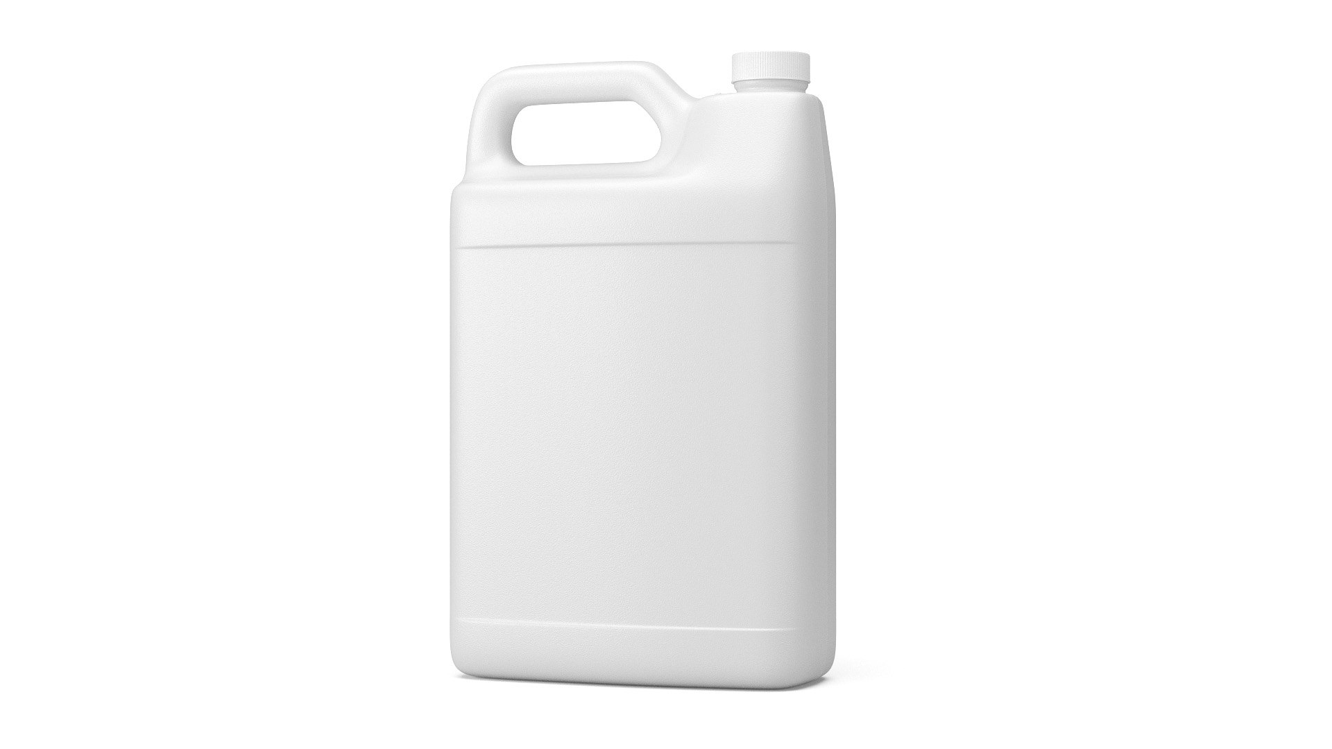 Plastic F-Style Bottle 1 Gallon 3D Model - TurboSquid 2202932