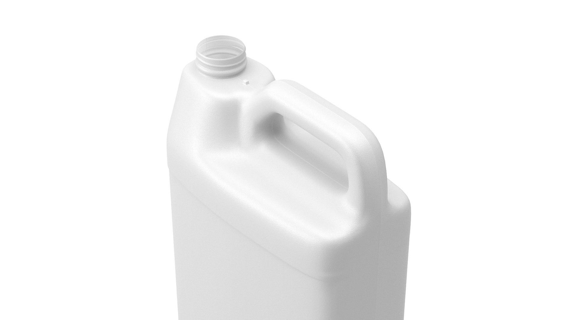 Plastic F-Style Bottle 1 Gallon 3D Model - TurboSquid 2202932