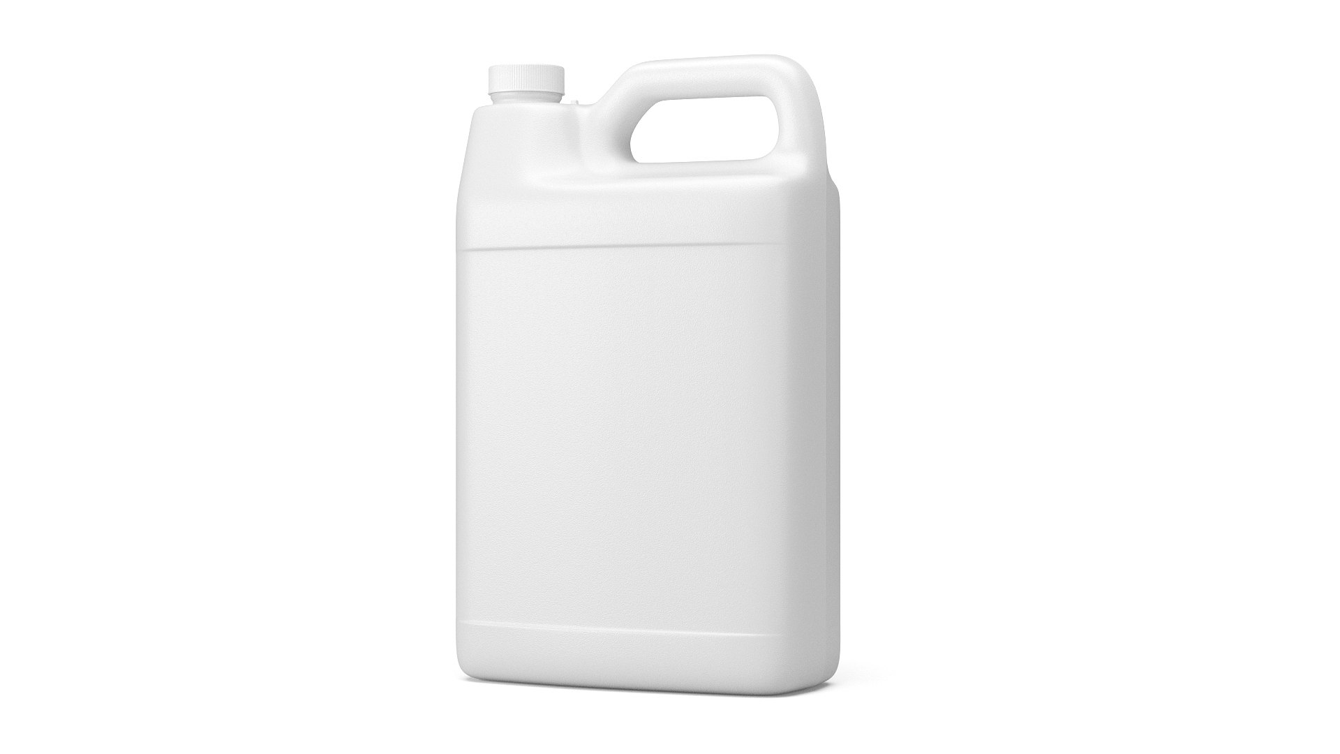 Plastic F-Style Bottle 1 Gallon 3D Model - TurboSquid 2202932