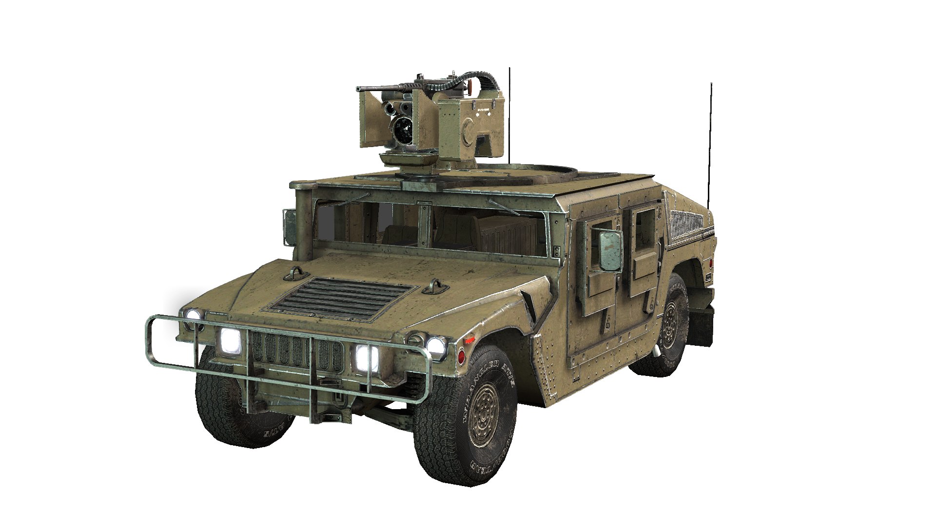 Humvee Model - TurboSquid 2417446
