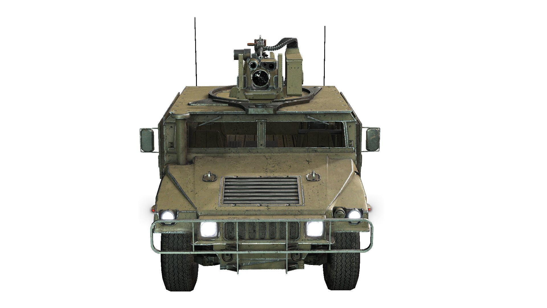 Humvee Model - TurboSquid 2417446