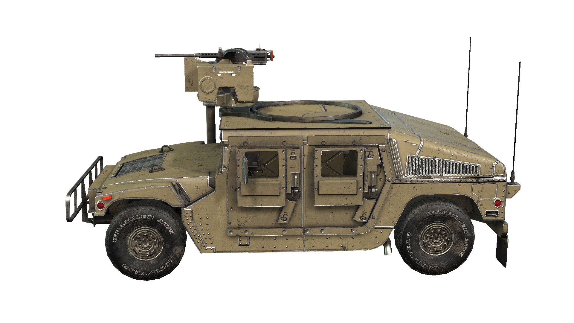 Humvee Model - TurboSquid 2417446