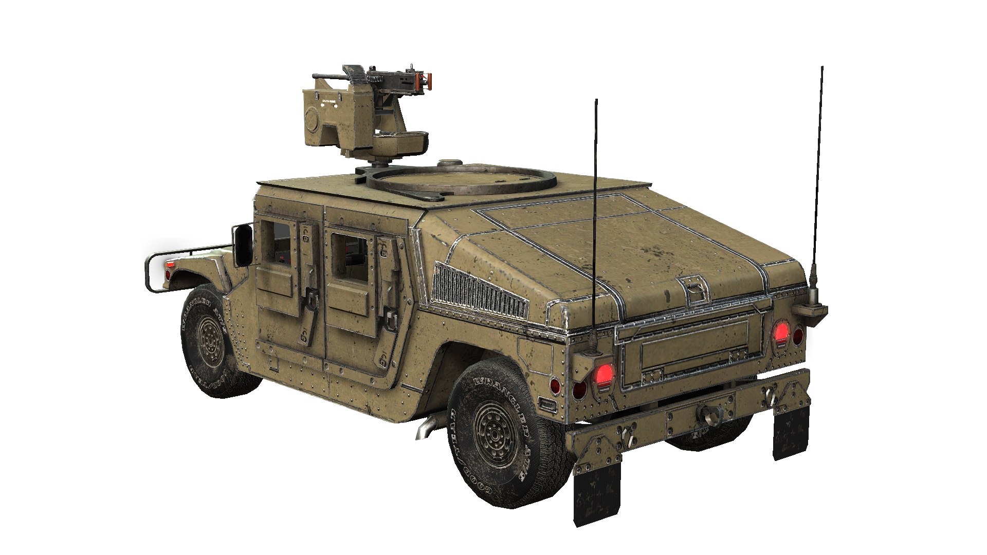 Humvee Model - TurboSquid 2417446