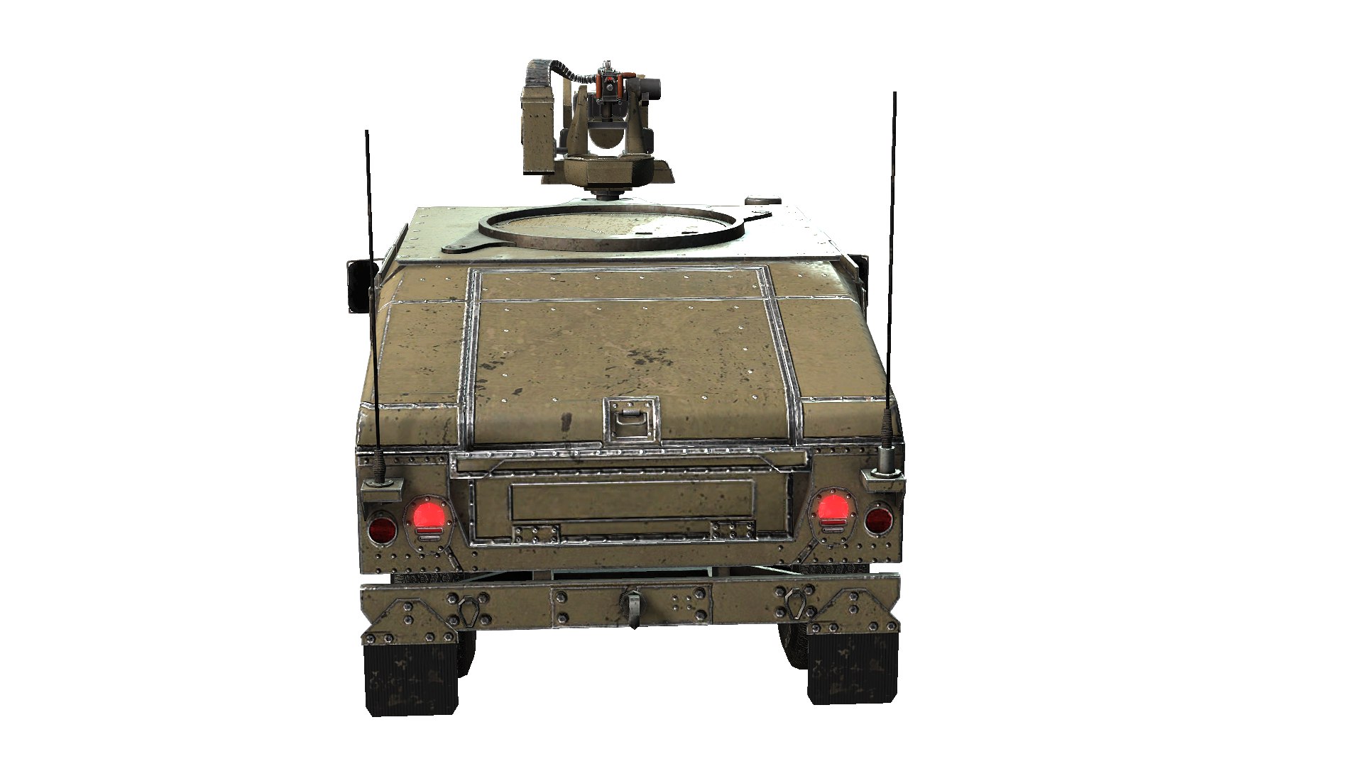 Humvee Model - TurboSquid 2417446