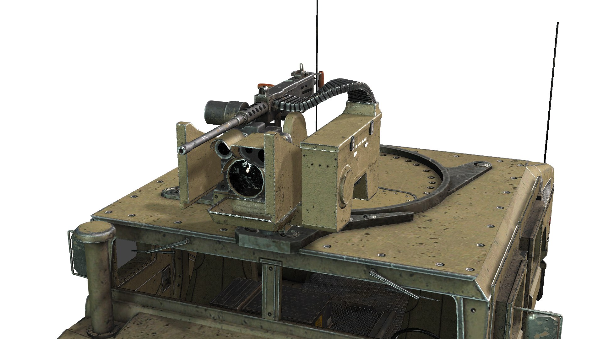 Humvee Model - TurboSquid 2417446