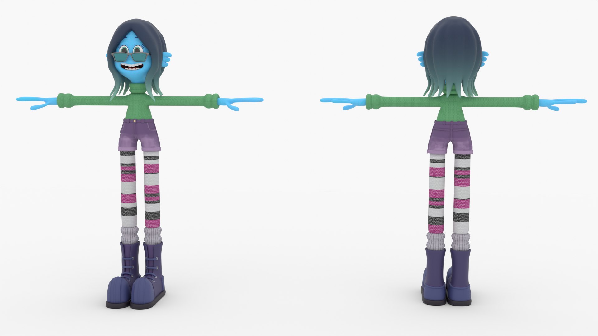 3D Model Ruby Gillman Teenage Kraken - TurboSquid 2290086