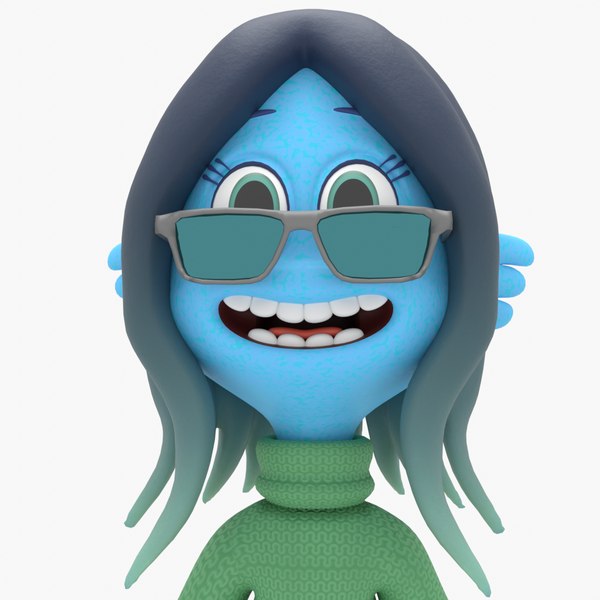 modelo 3d Ruby Gillman, el Kraken adolescente - TurboSquid 2290086