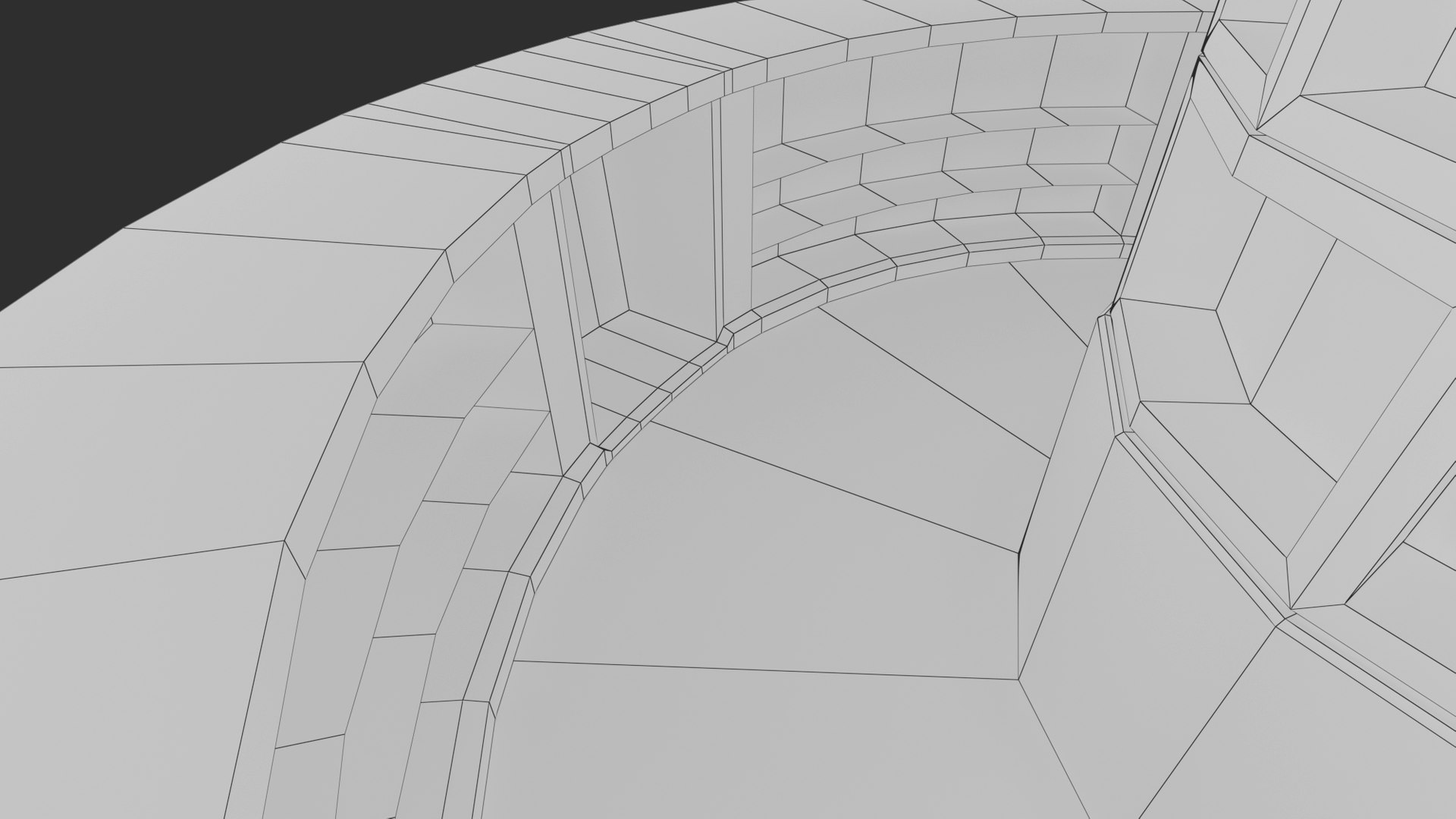 3D Sci-Fi Round Bar Low-Poly Model - TurboSquid 1756585