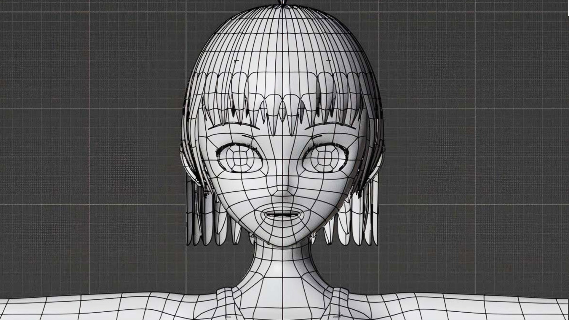 3D Anime Girl Character 3D Model - TurboSquid 1965260