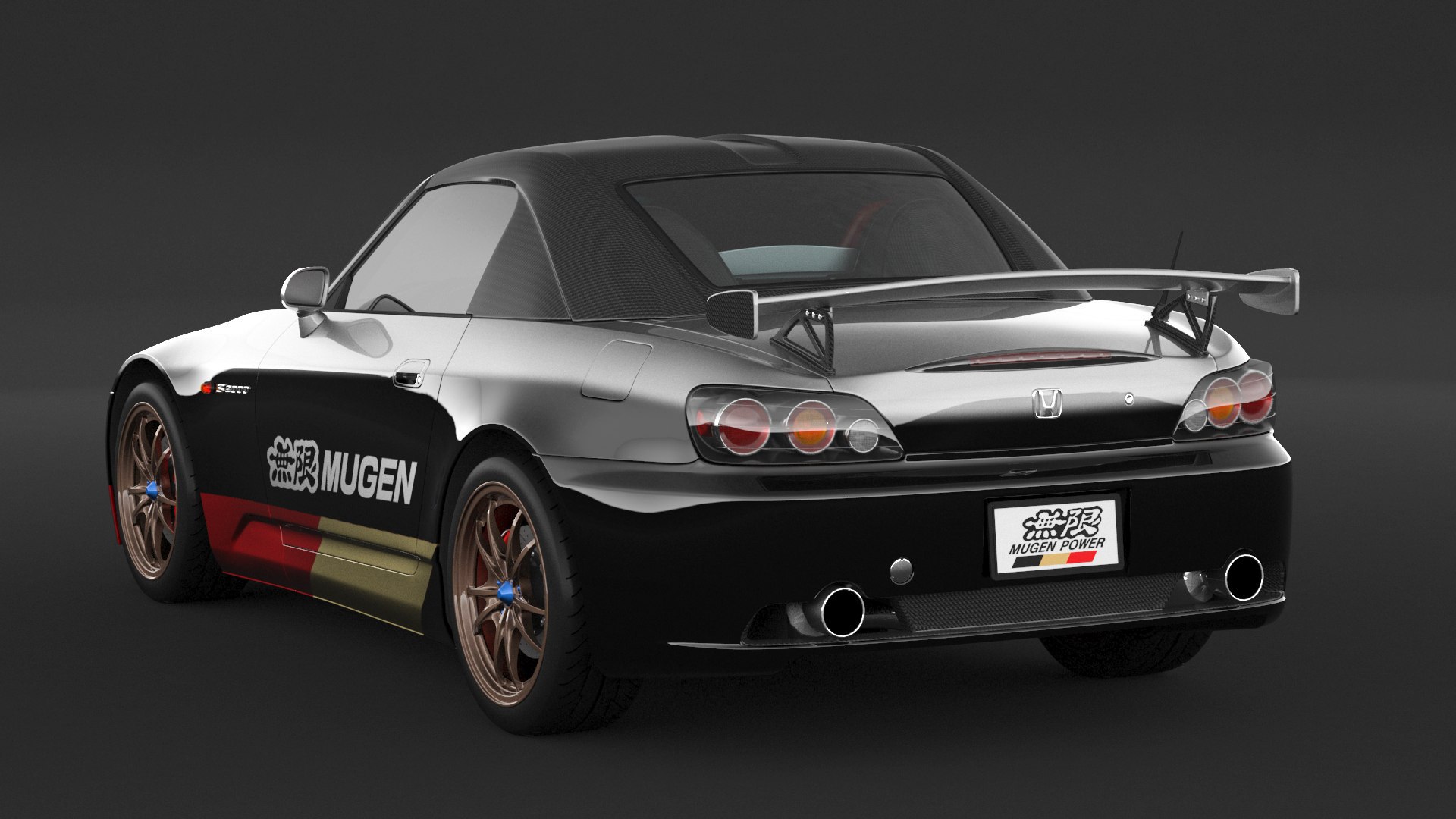 3D Honda S2000 Mugen Power Model - TurboSquid 2361485