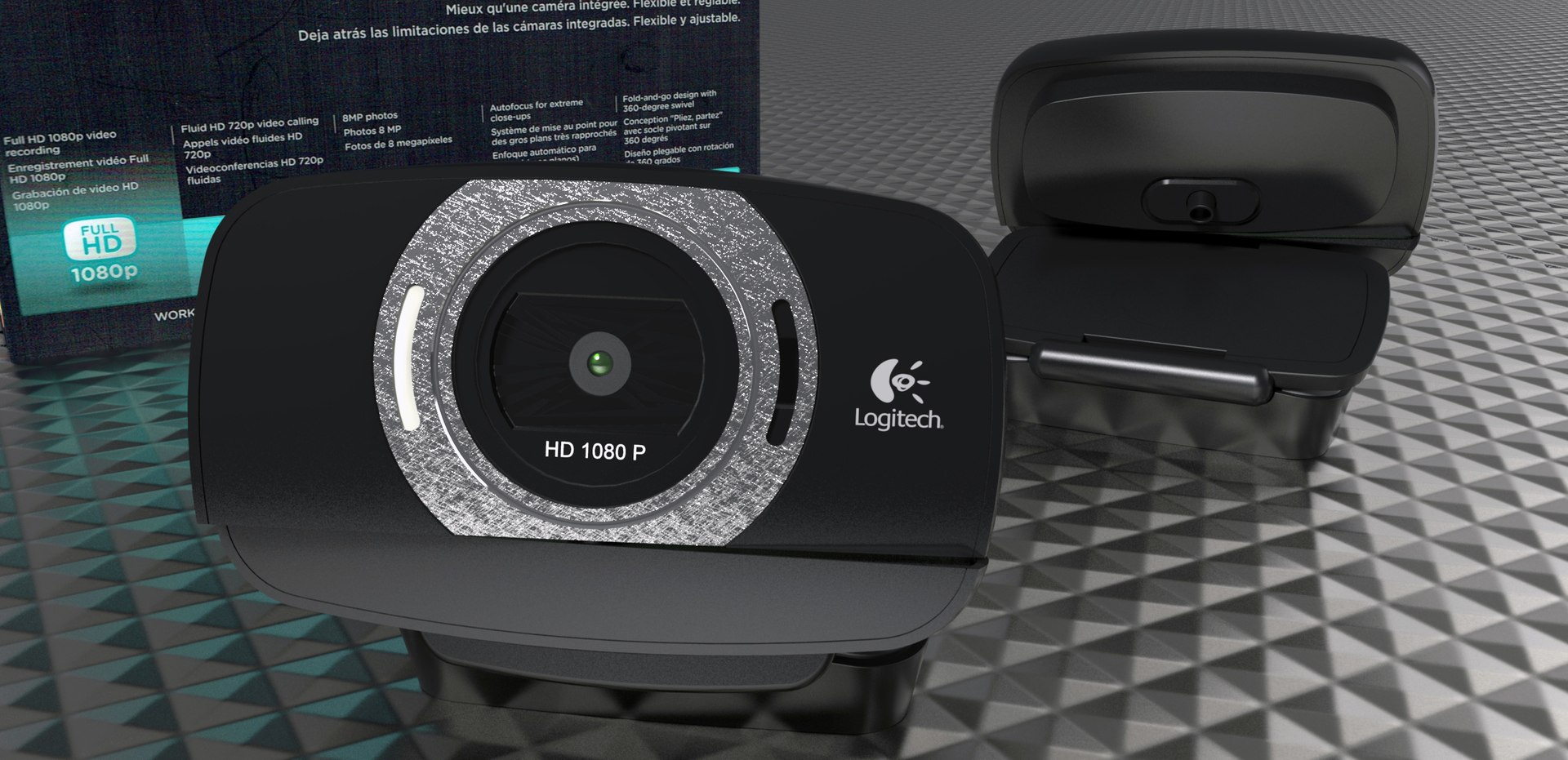 3ds Max Logitech C615 Web Camera