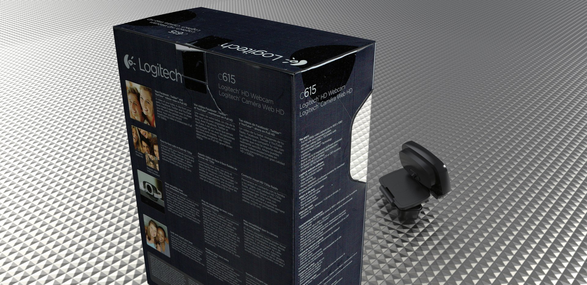 3ds Max Logitech C615 Web Camera