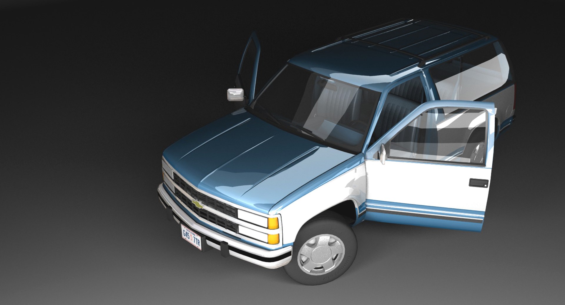 Chevrolet K5 Blazer 3D Model - TurboSquid 1341258