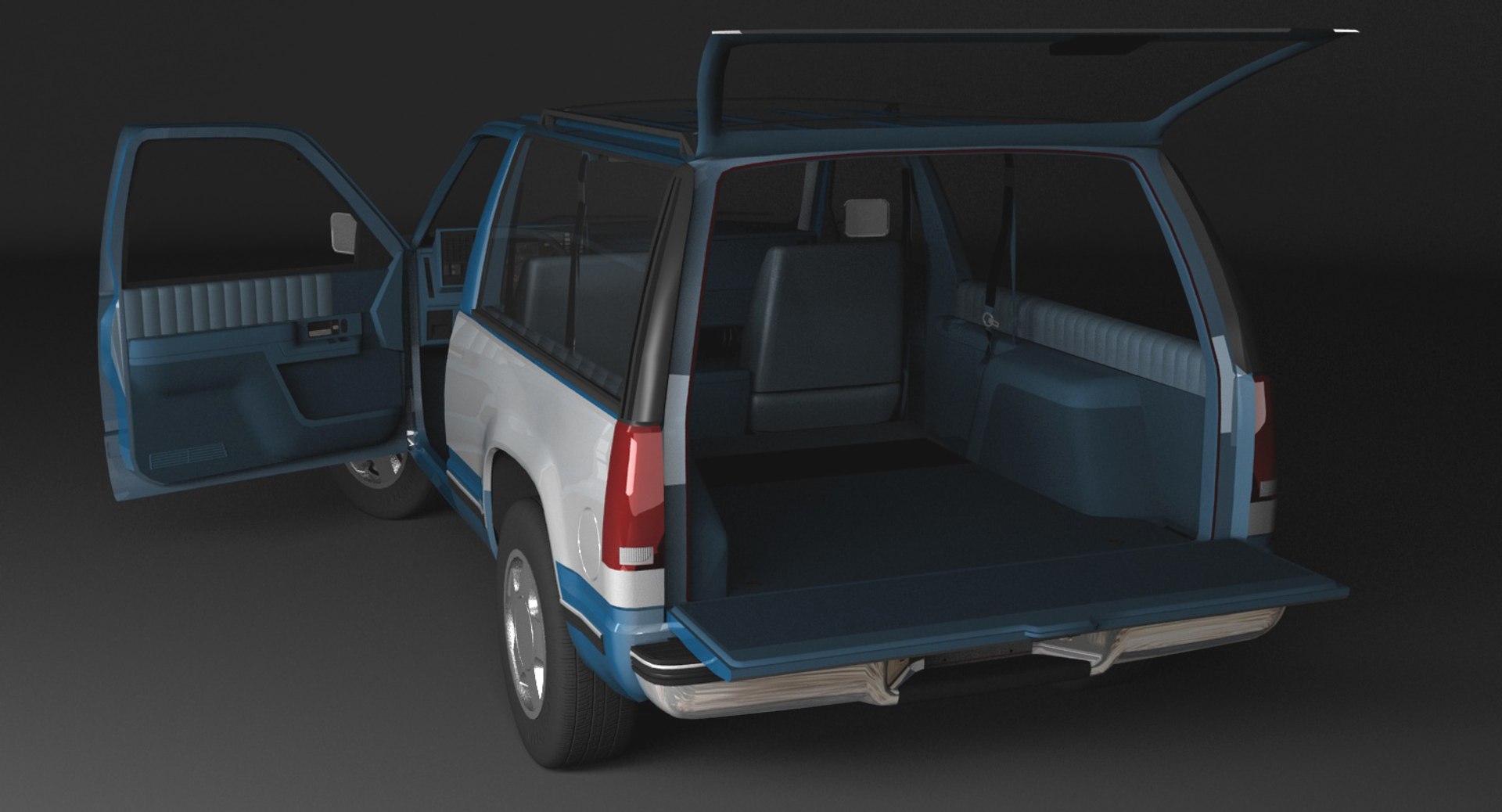 Chevrolet K5 Blazer 3D Model - TurboSquid 1341258