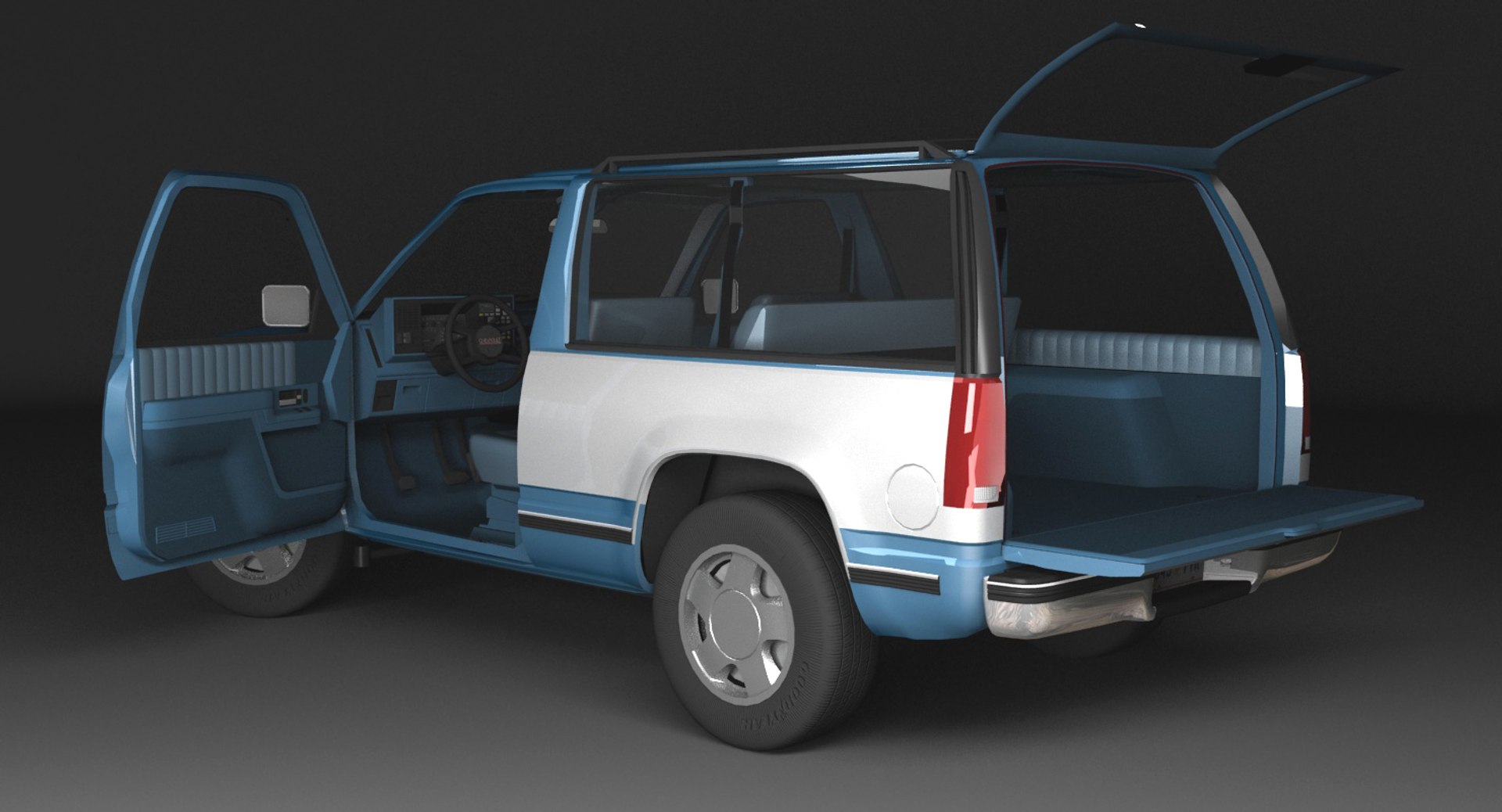 Chevrolet K5 Blazer 3D Model - TurboSquid 1341258