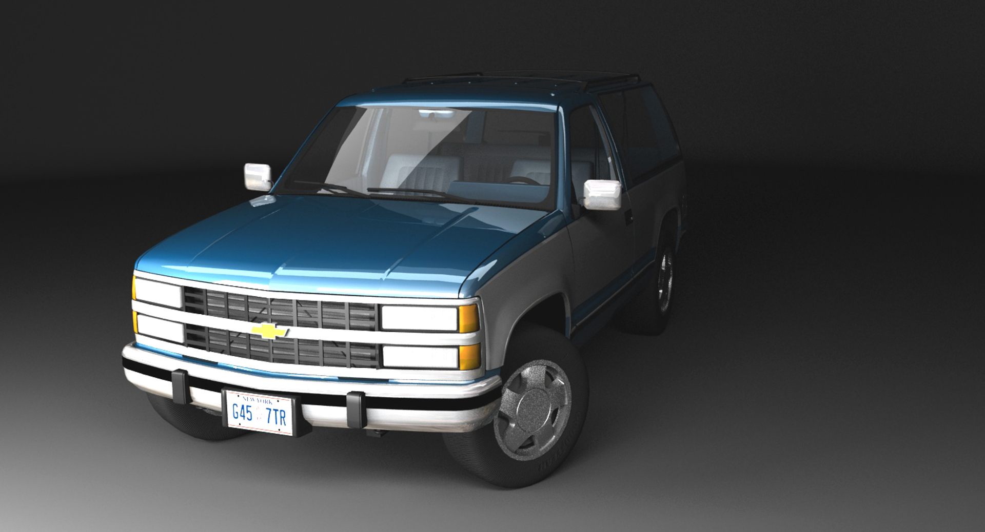 Chevrolet K5 Blazer 3D Model - TurboSquid 1341258
