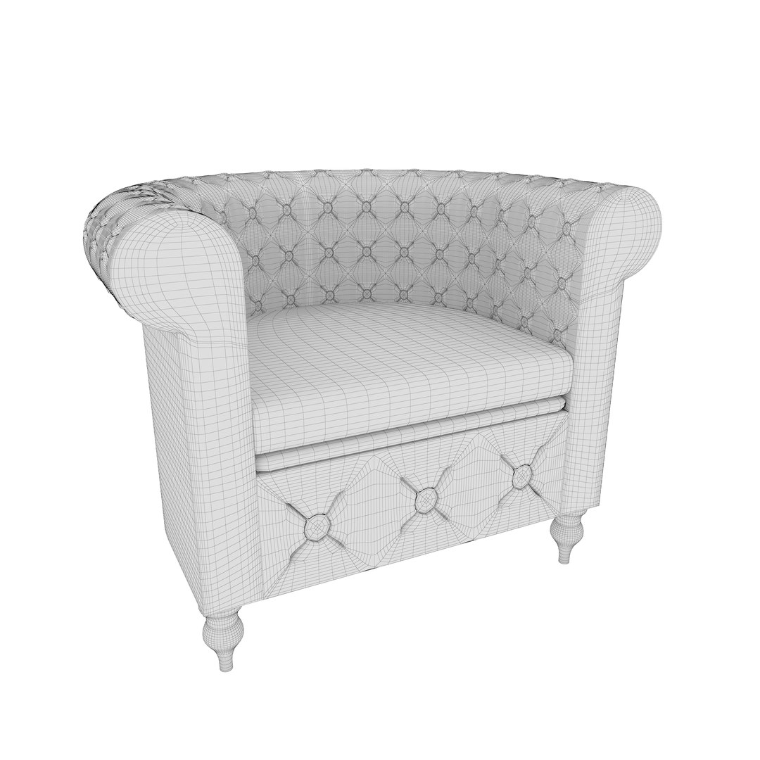 Furniture and sofa chair model 3D model - TurboSquid 2160573