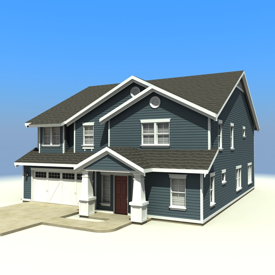 3d house model