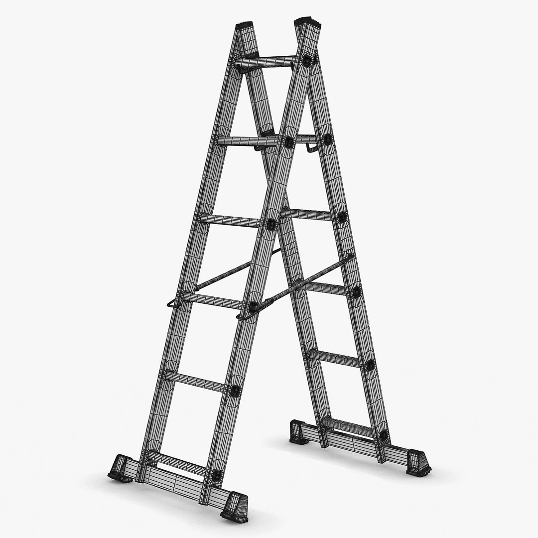 3D ladder - TurboSquid 1289819