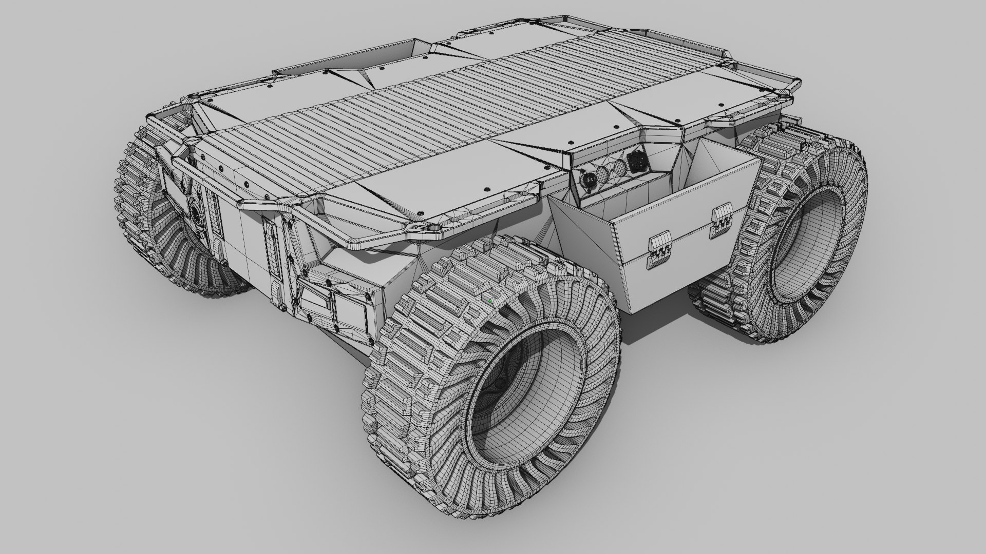 3D Natrix UGV Military Personnel Support System - TurboSquid 1918713