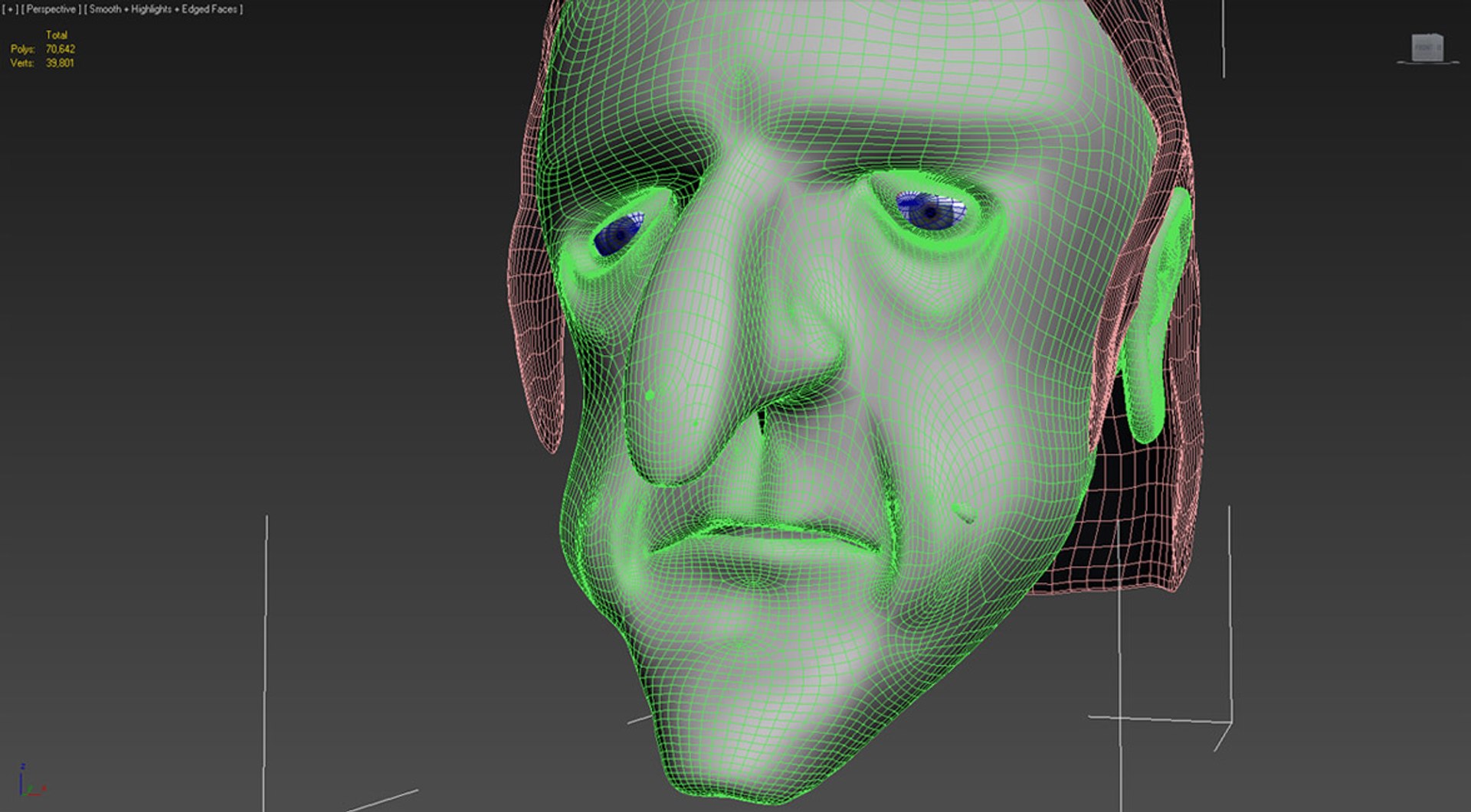 Head Guy 3d Max
