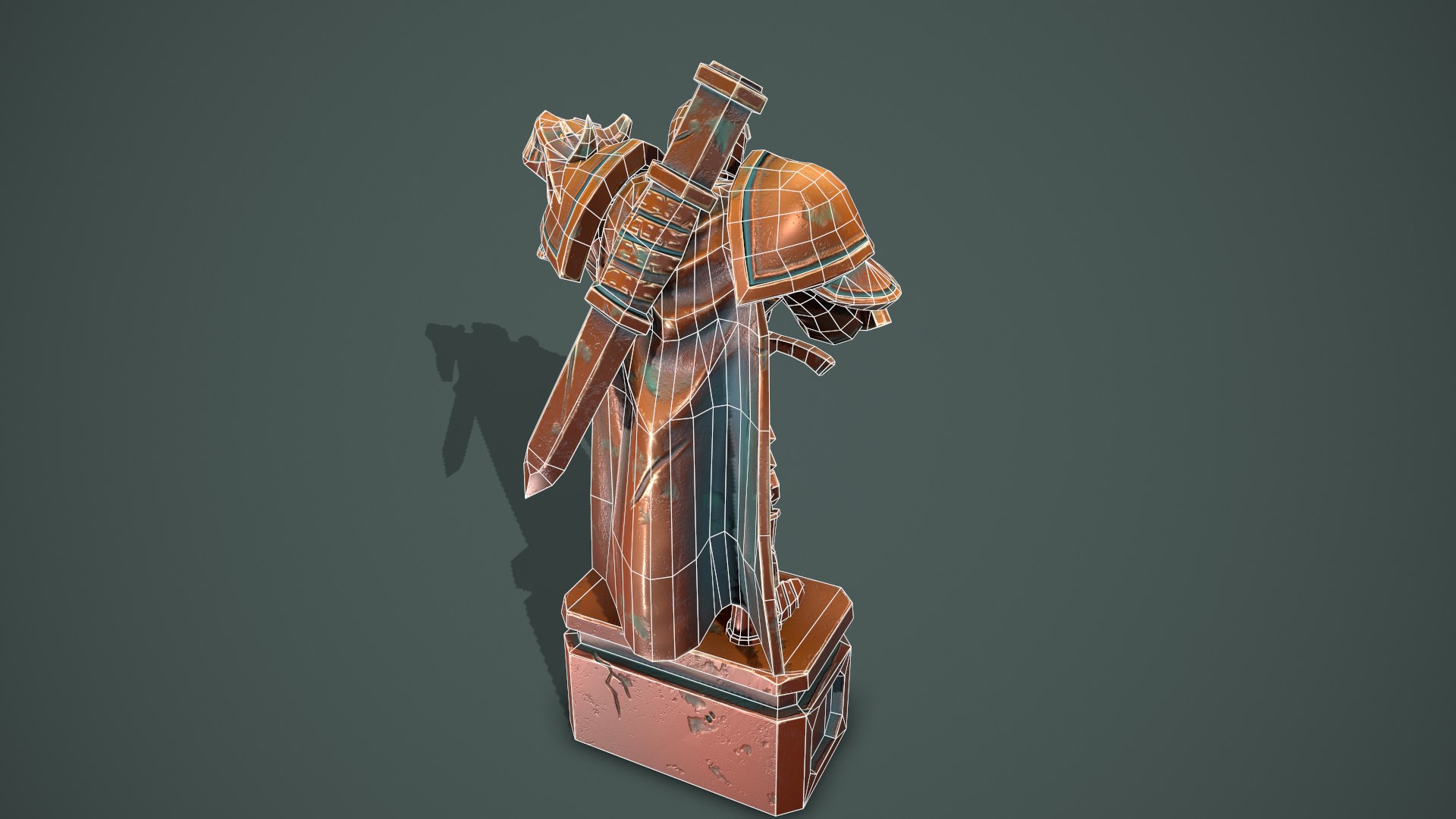 Knight Statue 3D Model - TurboSquid 1443921