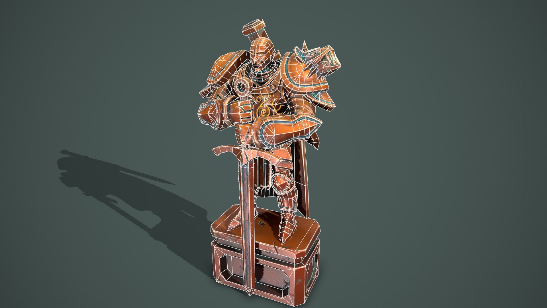 Knight Statue 3D Model - TurboSquid 1443921