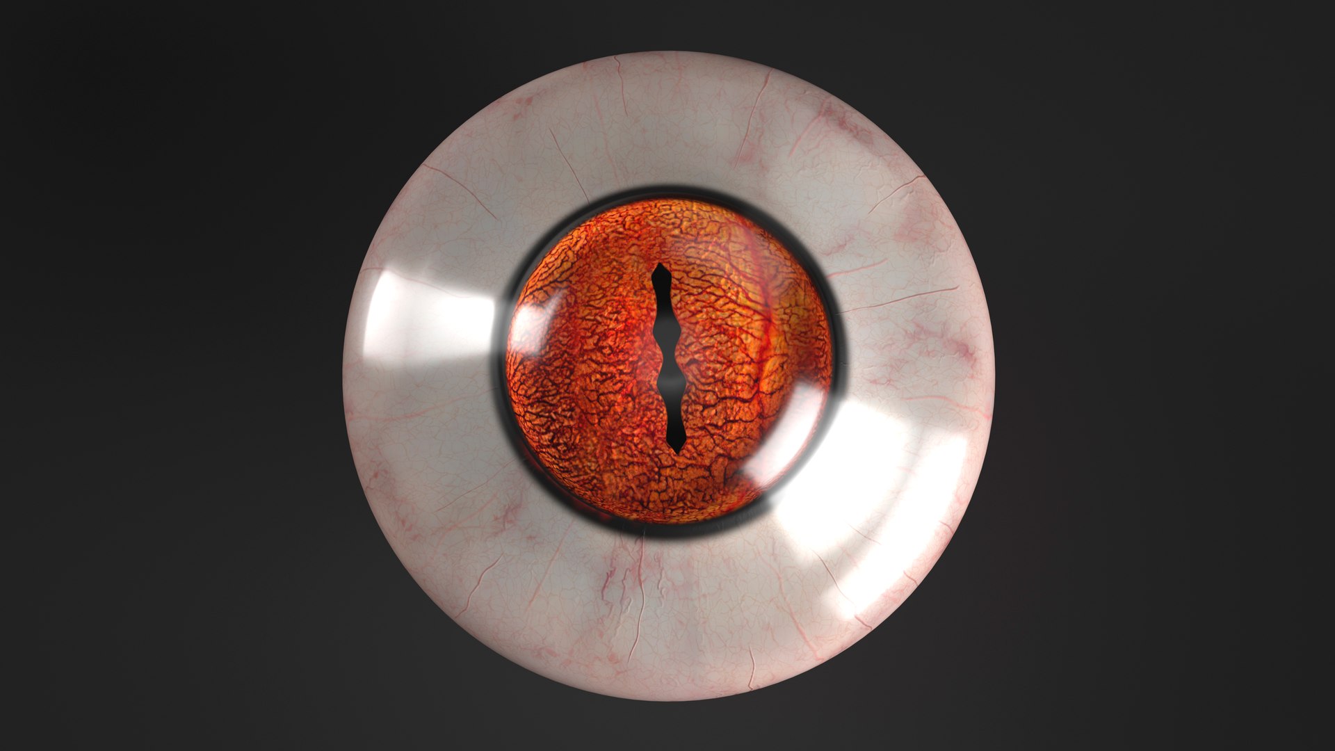 3D Realistic Mesmerizing Lizard Eye - TurboSquid 2195792