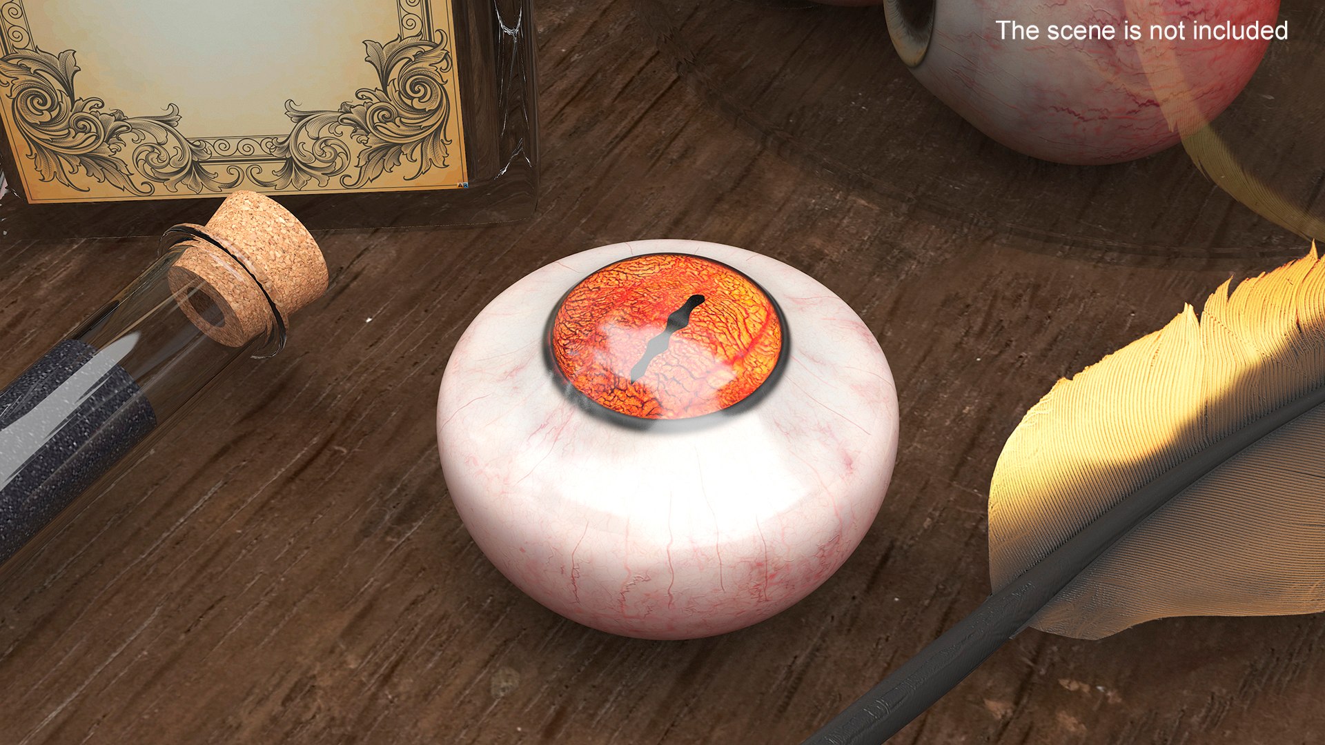 3D Realistic Mesmerizing Lizard Eye - TurboSquid 2195792