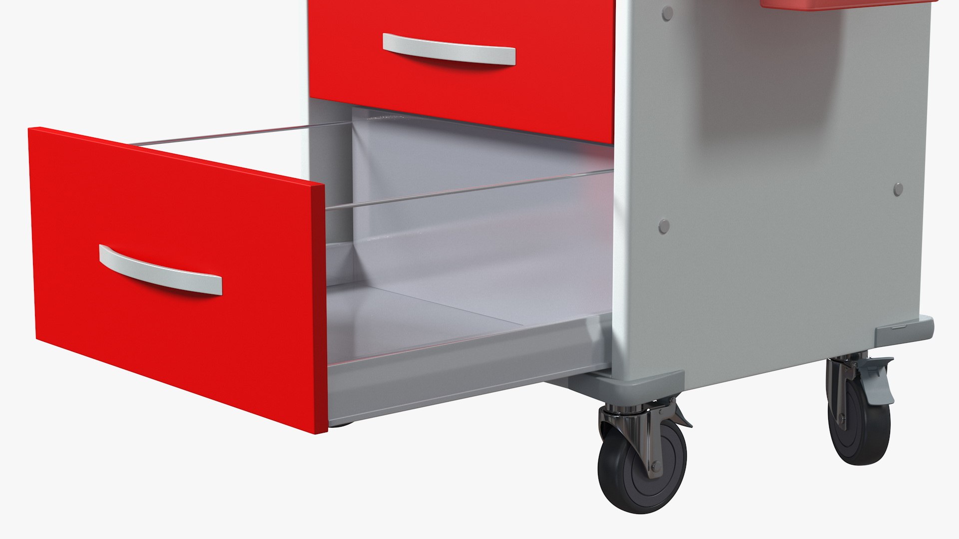 3D medical cart defibrillator shelf - TurboSquid 1634888