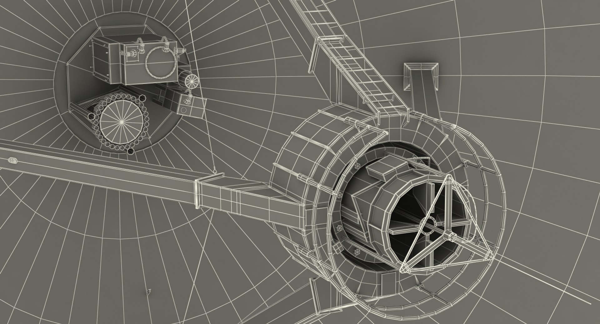 3D Parabolic Antenna - TurboSquid 1355727