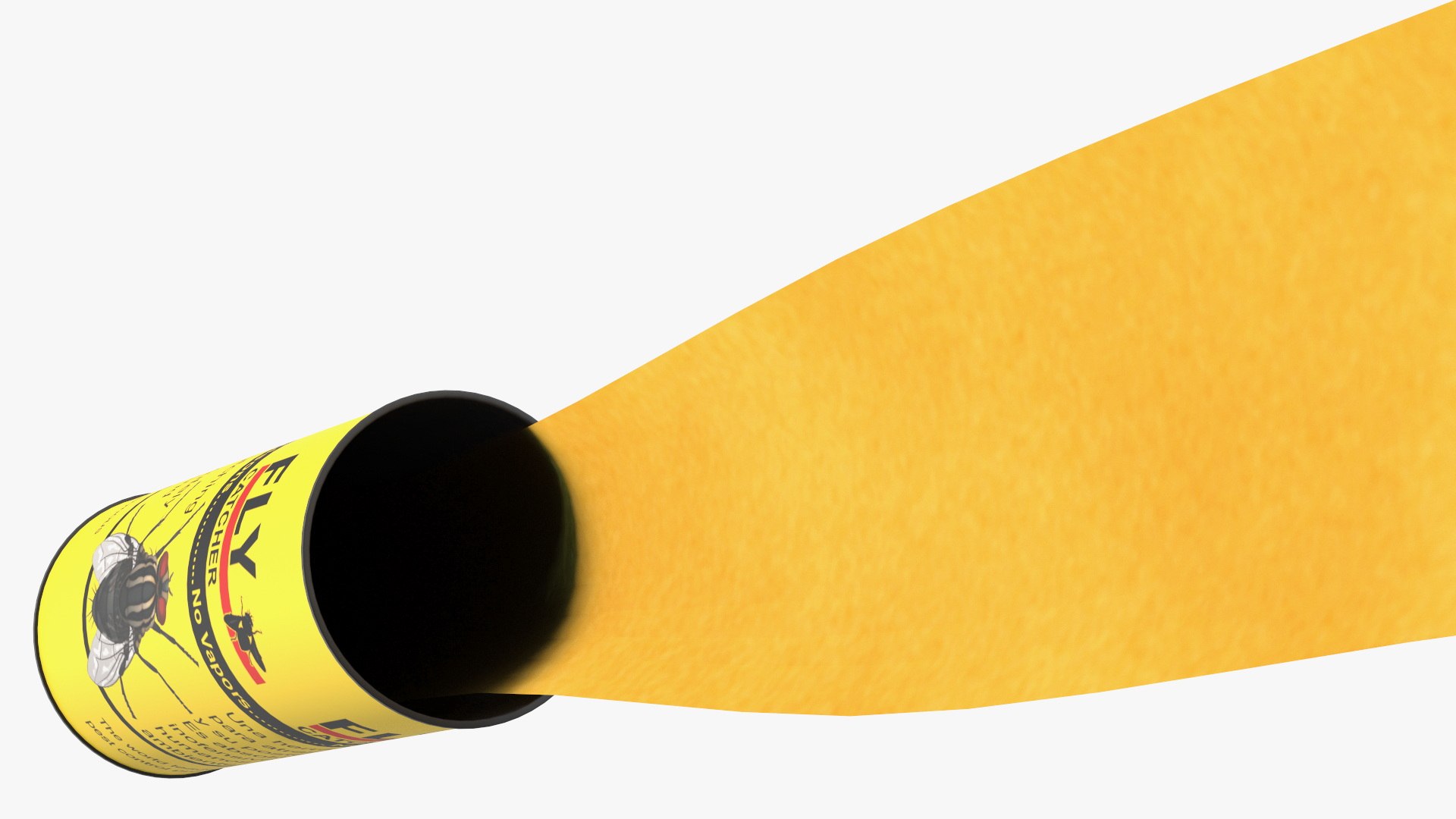 Fly Tape Paper Opened 3D - TurboSquid 2106135