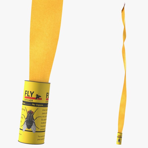 modelo 3d Fly Tape Paper Opened - TurboSquid 2106135