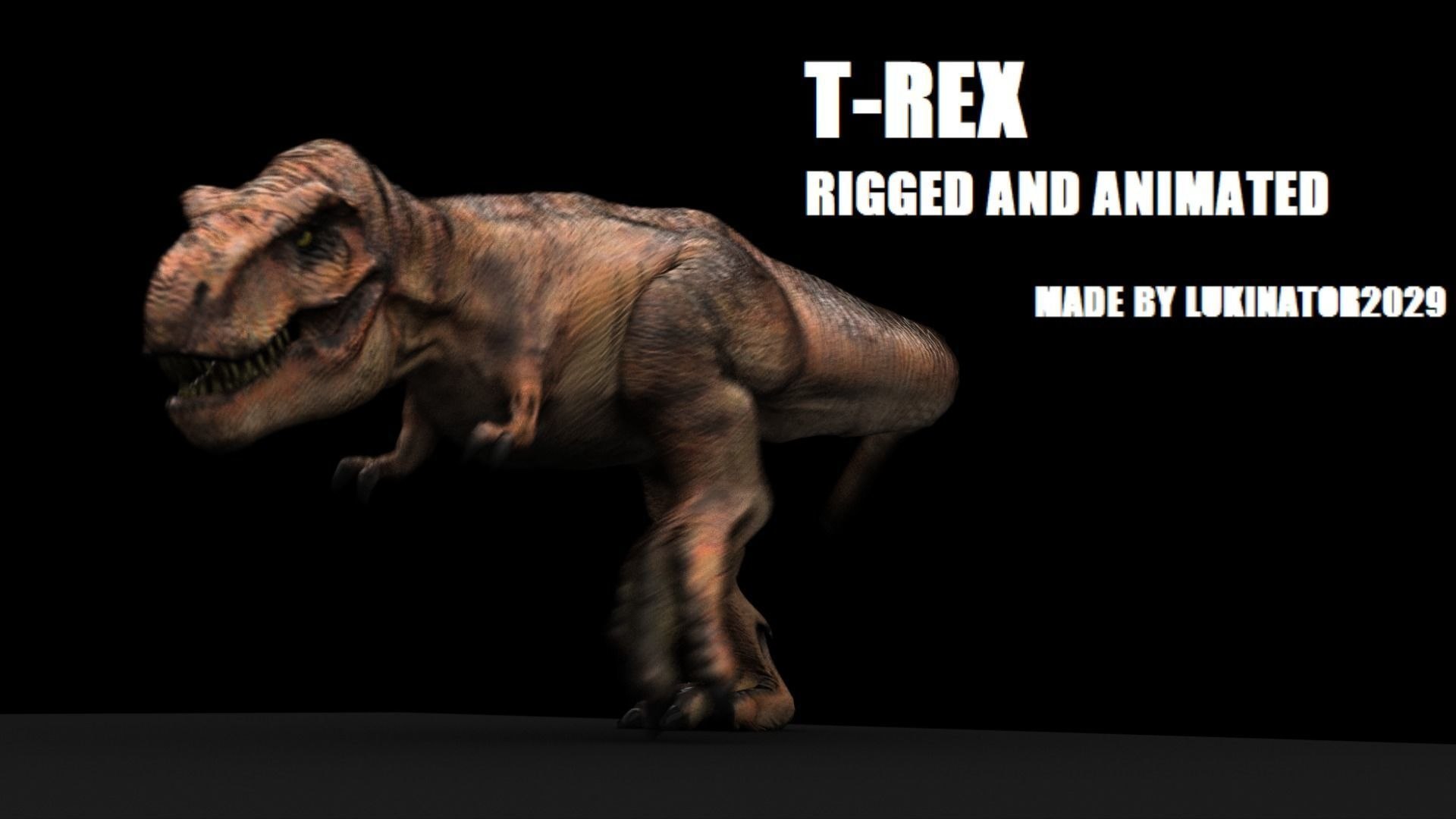 3D Rex Animation - TurboSquid 1350896