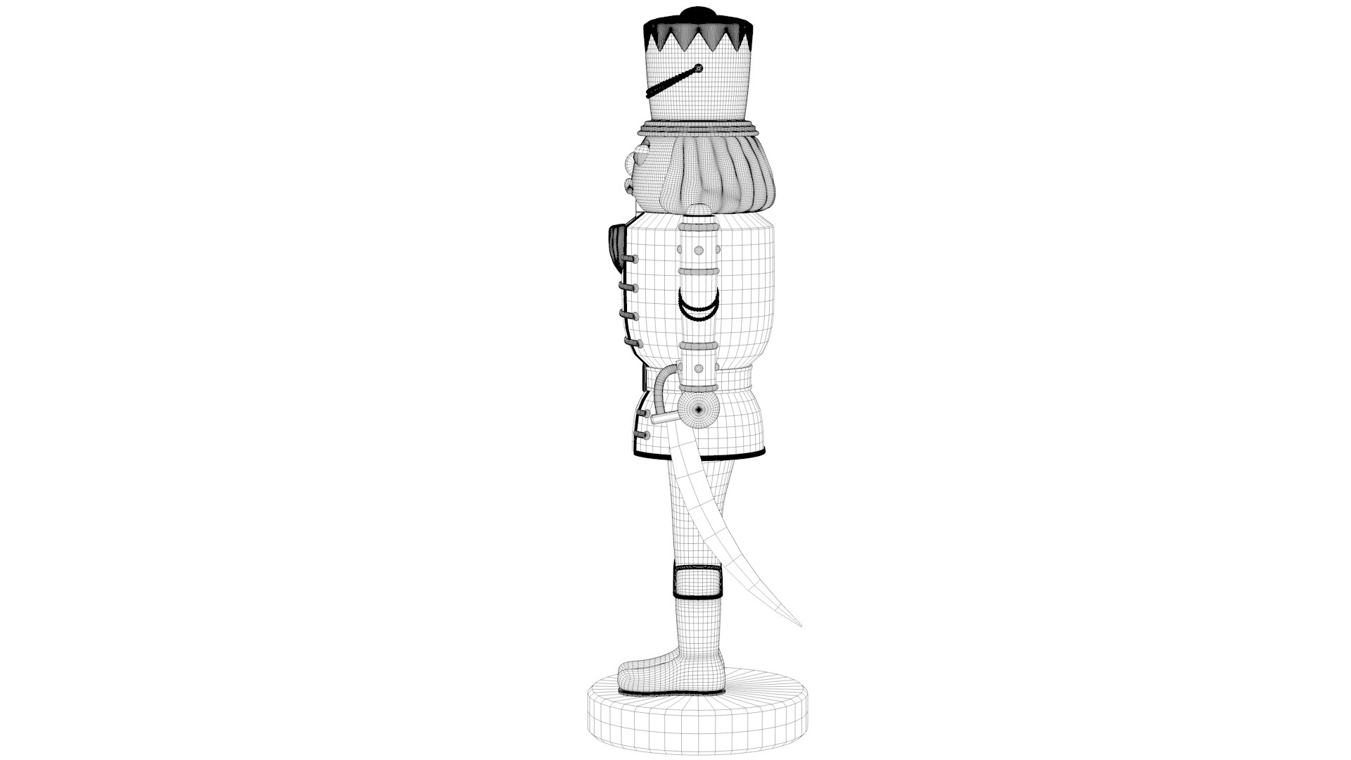 NUTCRACKER SWORD 3D - TurboSquid 2001591