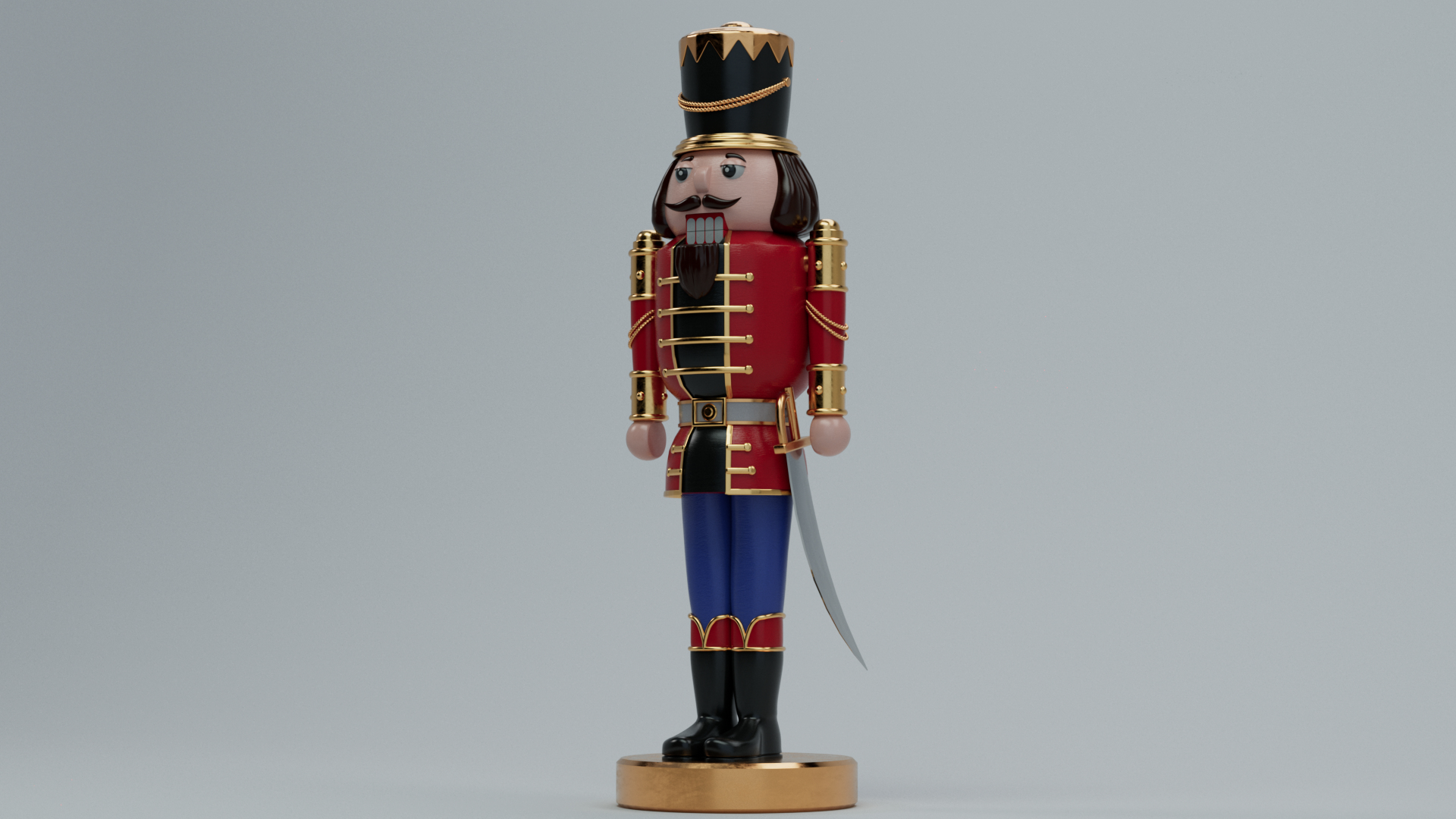 modelo 3d NUTCRACKER SWORD - TurboSquid 2001591