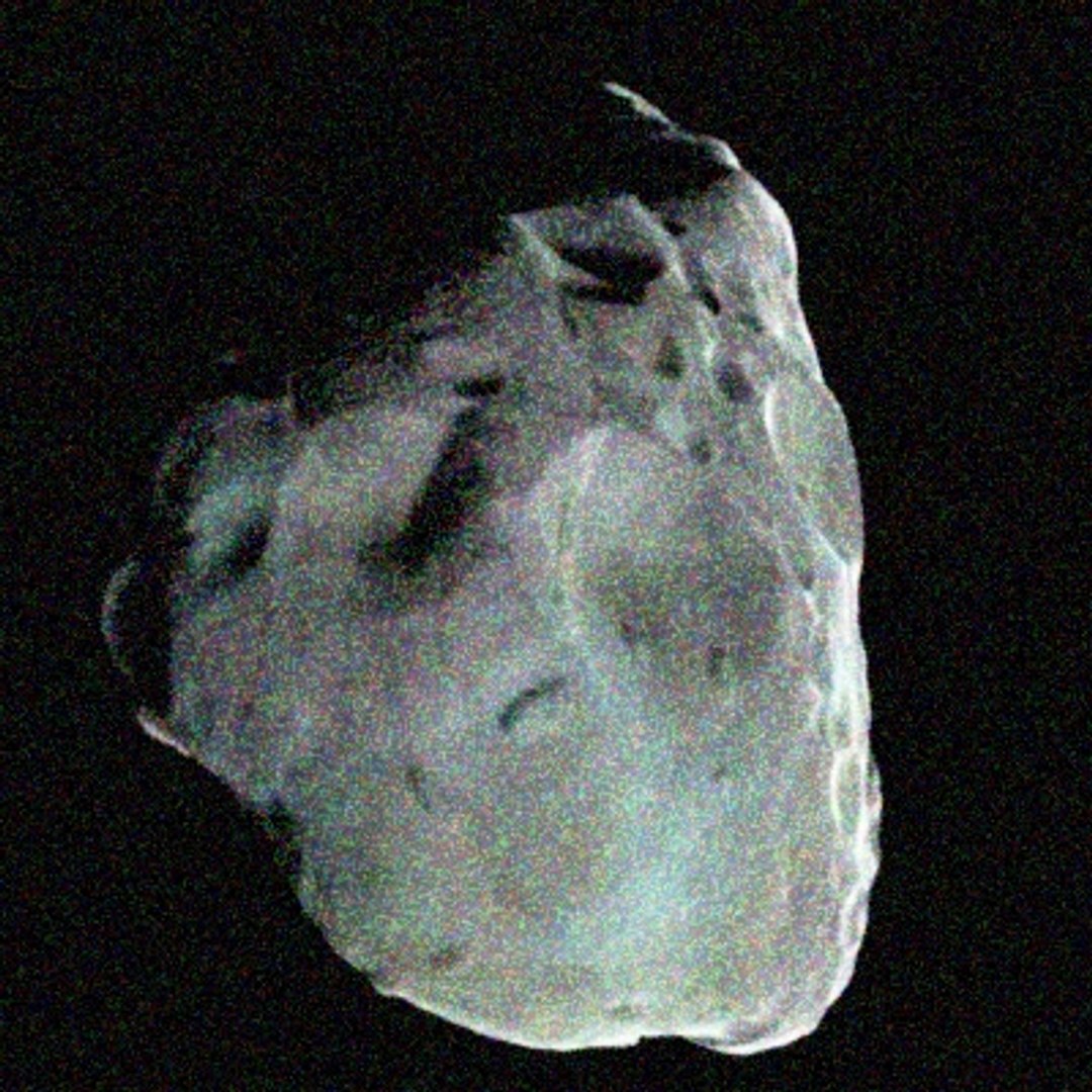 3d Model Of Gaspra Asteroid