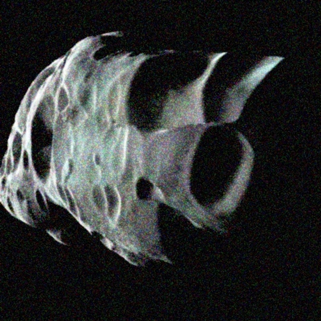 3d Model Of Gaspra Asteroid